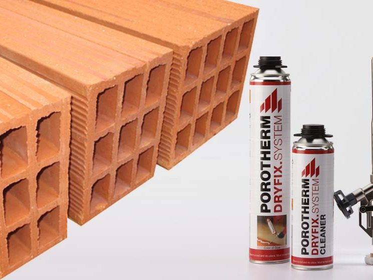 Porotherm Dryfix System - Wienerberger India